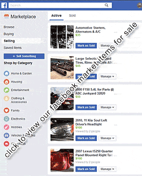ABC 🚙 Used Auto Parts Orlando Junkyard 🔧 Engine & Transmissions ️